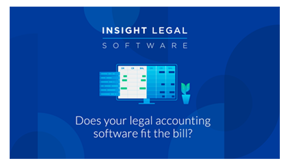 Compliant legal accounting software | Insight Legal Software