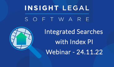 Index PI Searches Webinar | Insight Legal Software